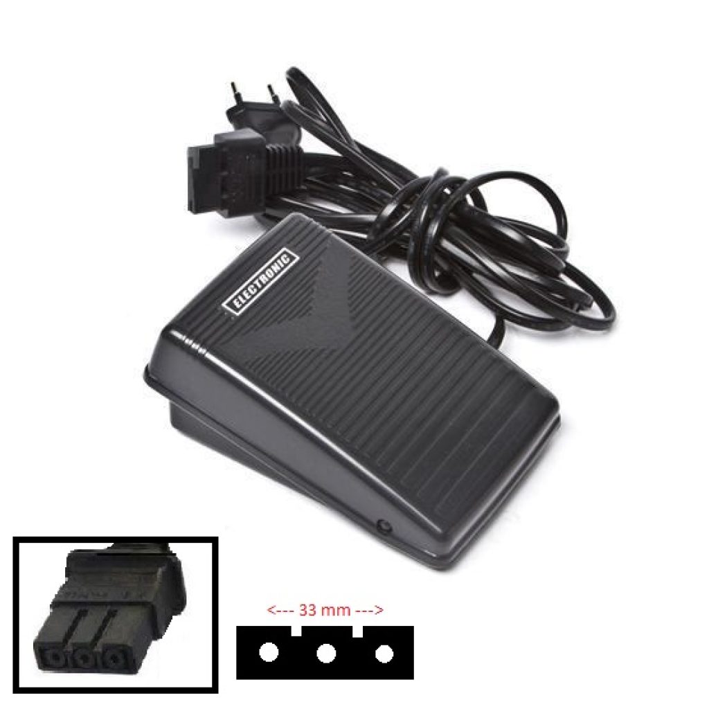 PEDAL PARA MAQUINA DE COSER TIPO BROTHER & LOCK - Máquinas de coser Aparicio